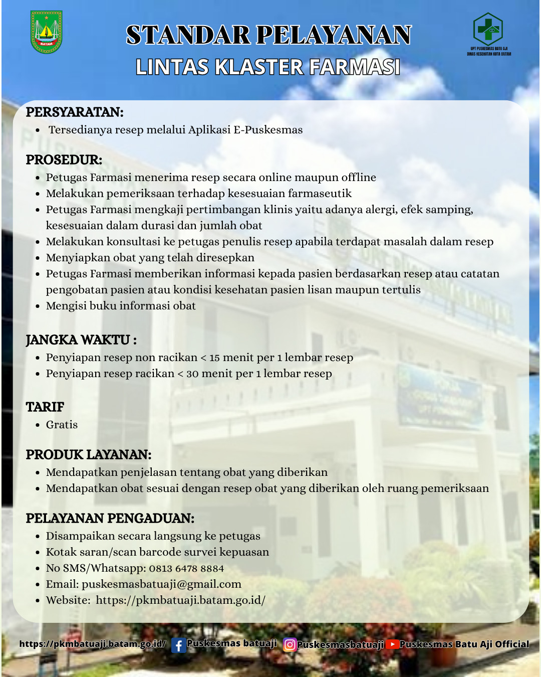 Klaster 5 – Lintas Klaster – PUSKESMAS BATU AJI