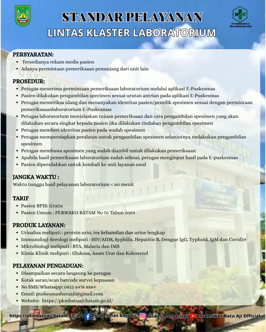 Klaster 5 – Lintas Klaster – PUSKESMAS BATU AJI